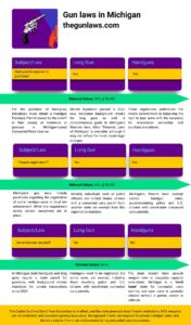 Michigan Gun Laws - The Gun Laws 2025